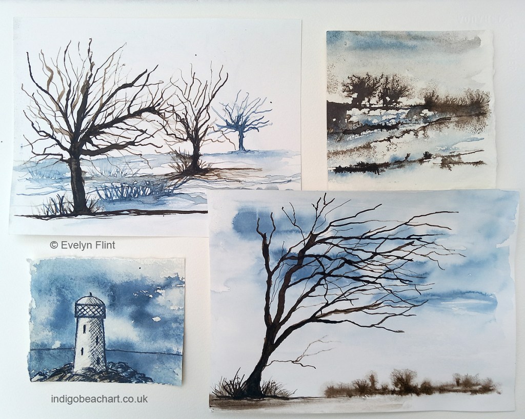 INK INSPIRATION – INDIGO BEACH ART