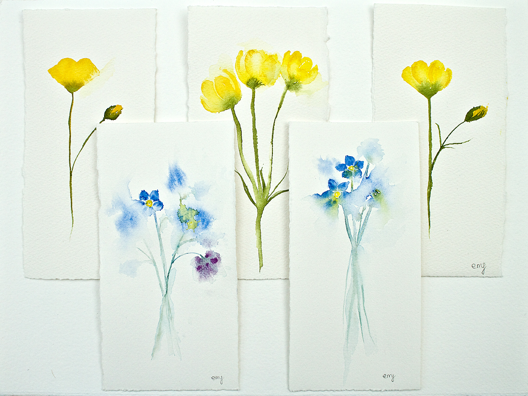 SPRING FLOWER STUDIES – INDIGO BEACH ART